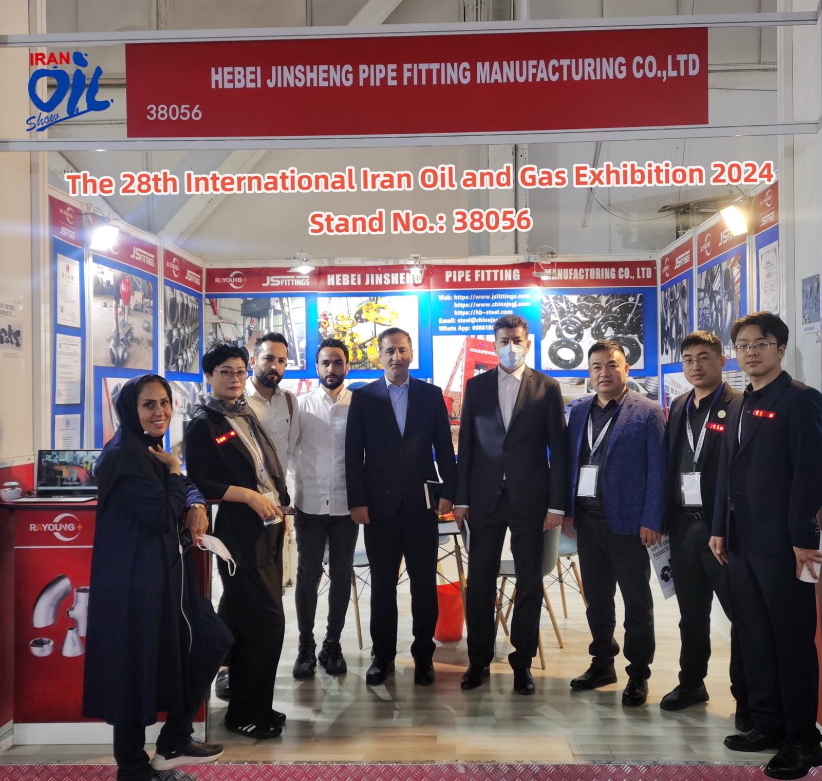 JS FITTINGS at Iran Oil Show 2024 | Visit Stand 38056